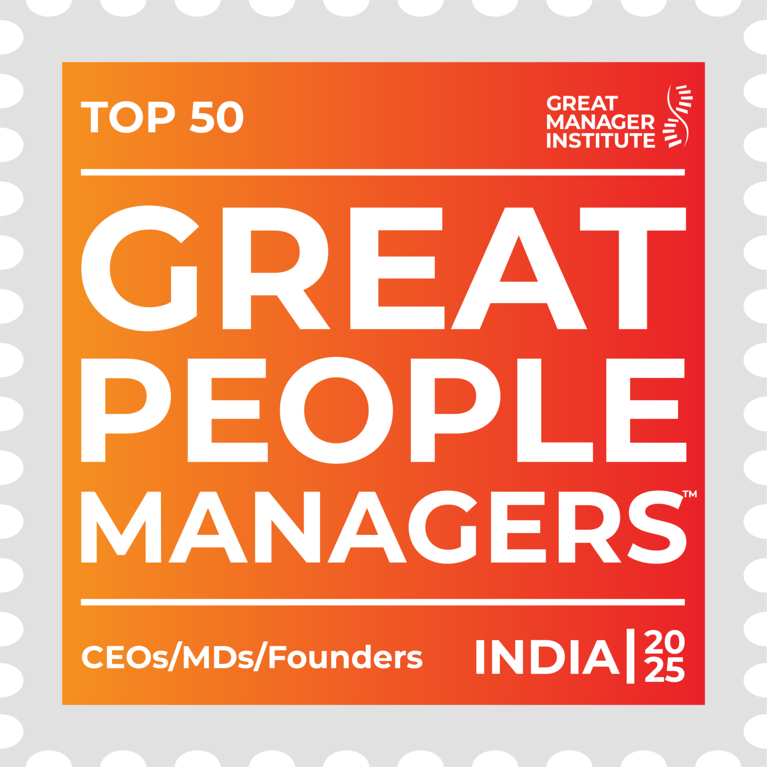 India's Top 50 Great People Managers™ (CEOs, MDs, Founders) - Great ...