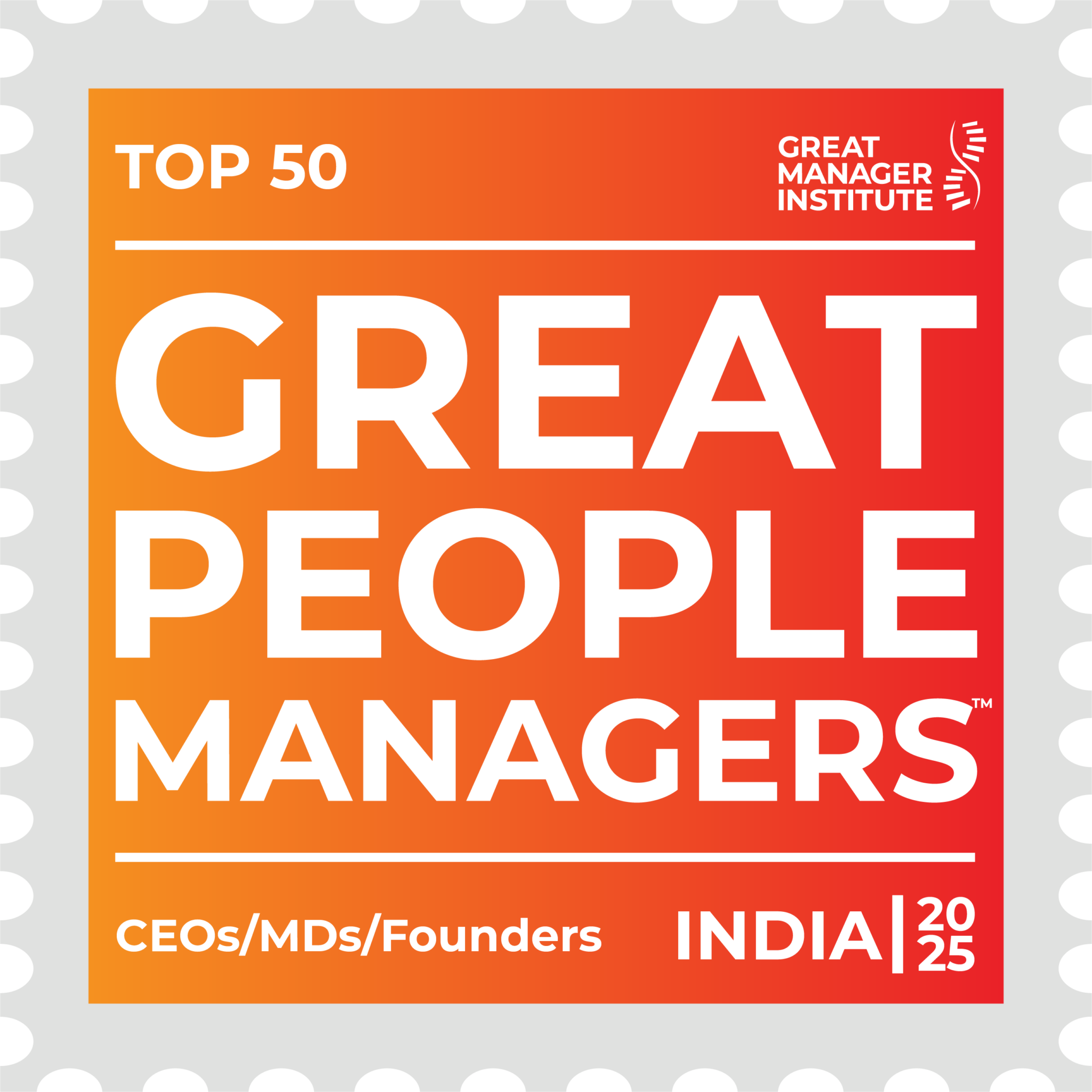 India's Top 50 Great People Managers™ (CEOs, MDs, Founders) - Great ...